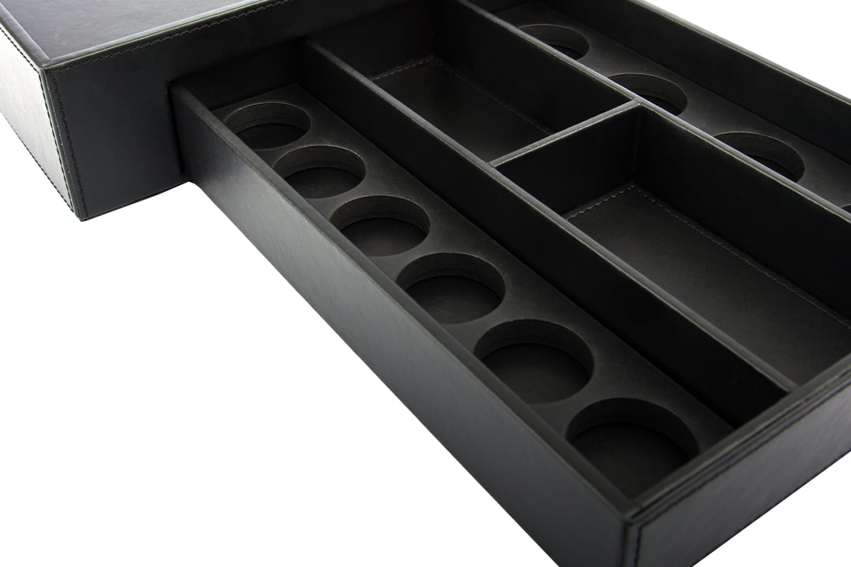 Welcome tray PU leather – Hotel Supply
