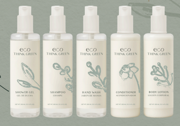 1.Showergel – ECO Think Green | Bottle 300 ML – Hotel Supply